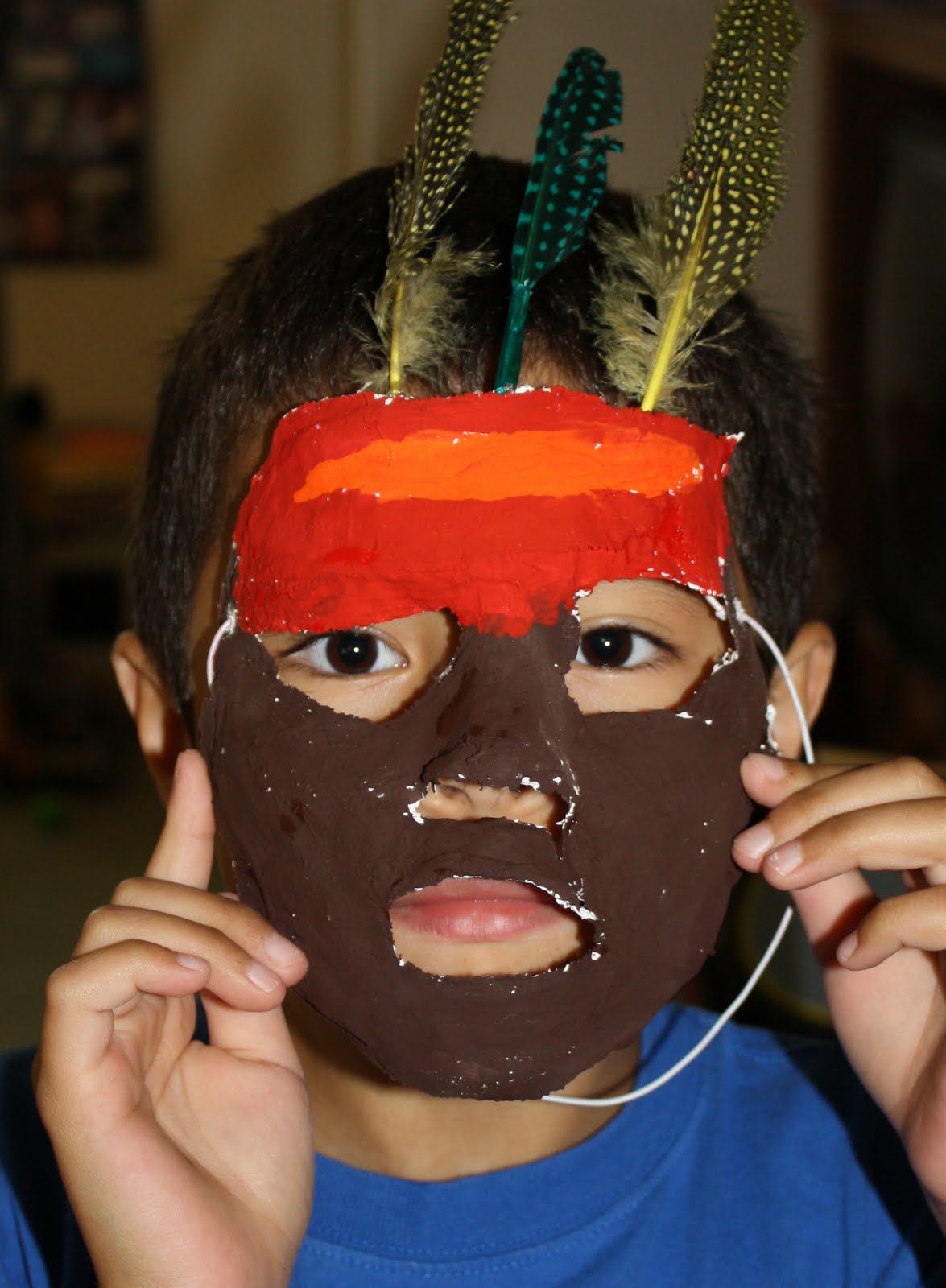 Children's Summer Arts and Crafts: Painting Masks