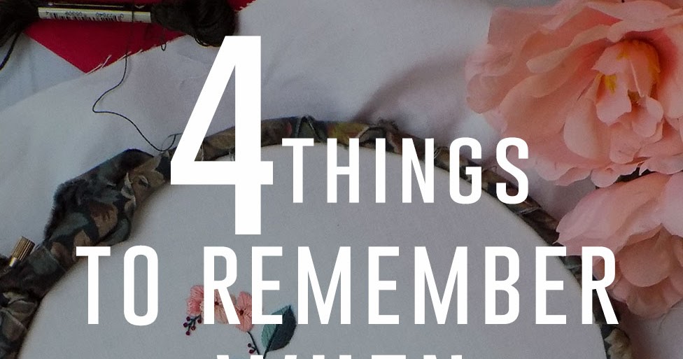 4 things to remember when talented stitchers intimidate you - Stitch Floral