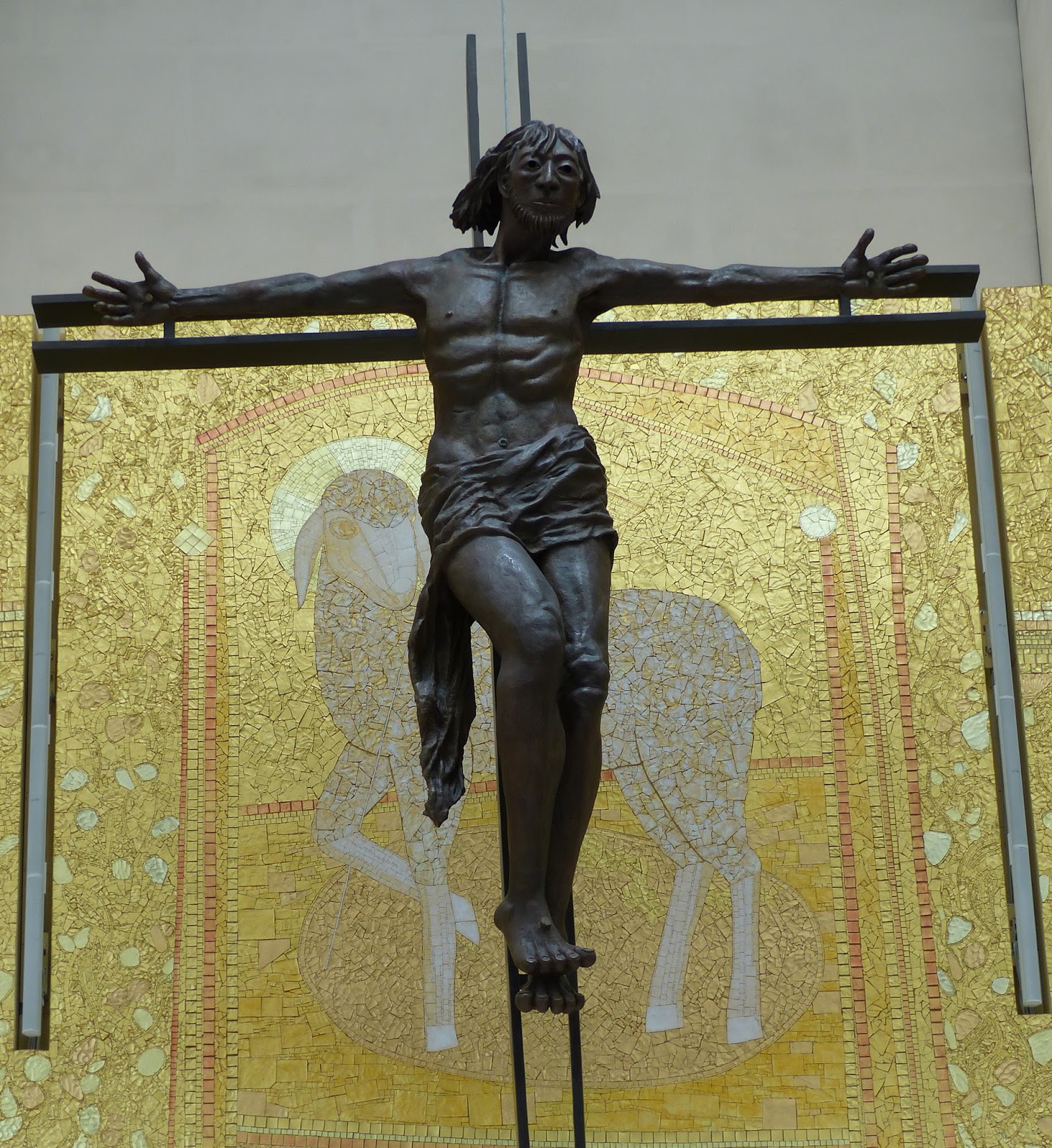 Catholic Pilgrims at Fatima: Basilica of the Most Holy Trinity - Fatima