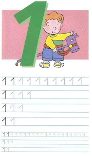 Números tracejado | Aprendendo com a Tia Debora