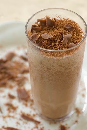 Live Well With Chocolate: Manna Recipe: Simple Chocolate Shake