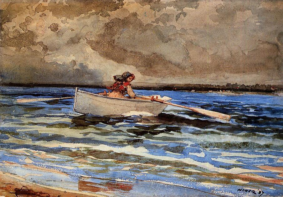 Winslow Homer | In Autumn Woods | Tutt'Art@ | Pittura * Scultura ...