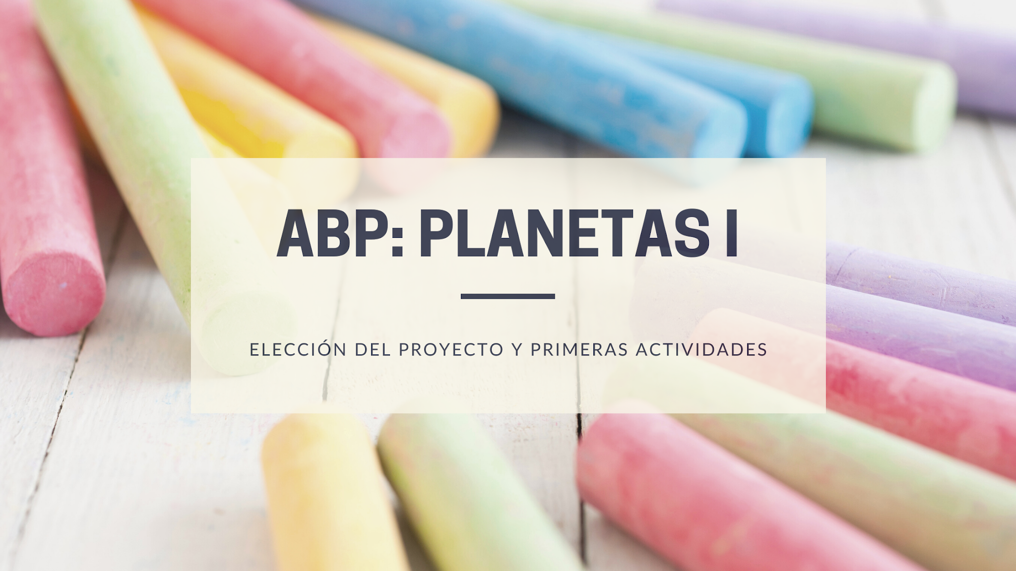 Proyecto "LOS PLANETAS" parte 1