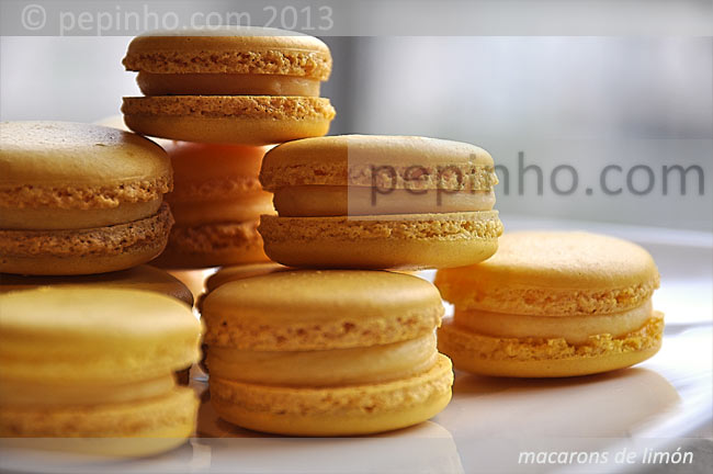 i-Recetas: Macarons de limón con caviar de chocolate (o casi)