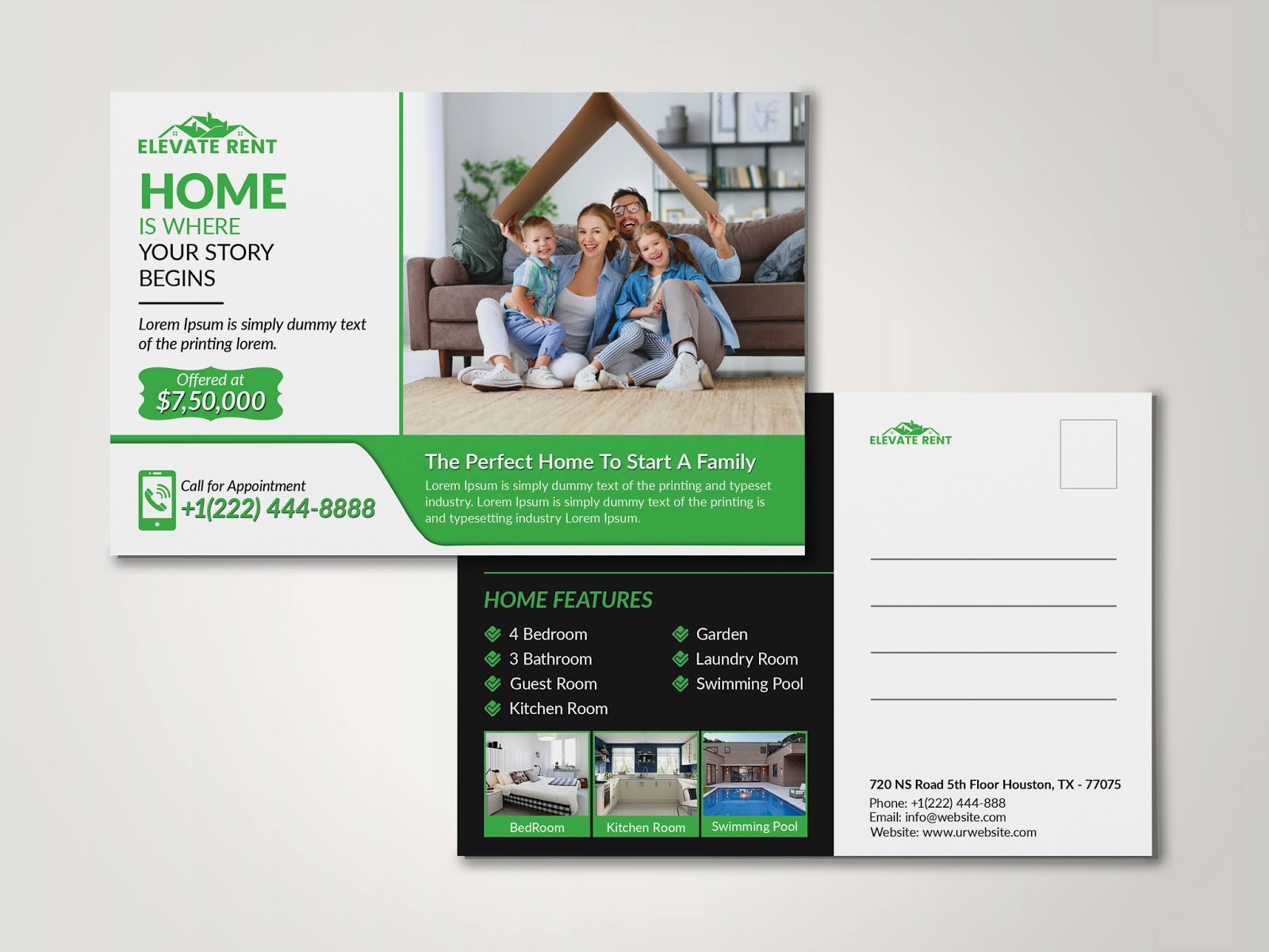 Real Estate EDDM Postcard Design ~ MD. SHADHIN ALI ( GRAPHIC DESIGNER )