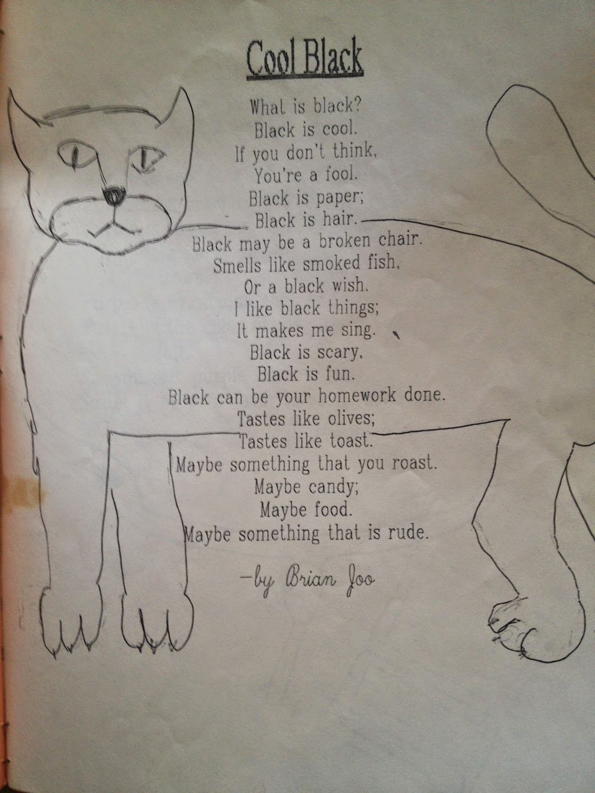 step off george: 1990 ECA Poems