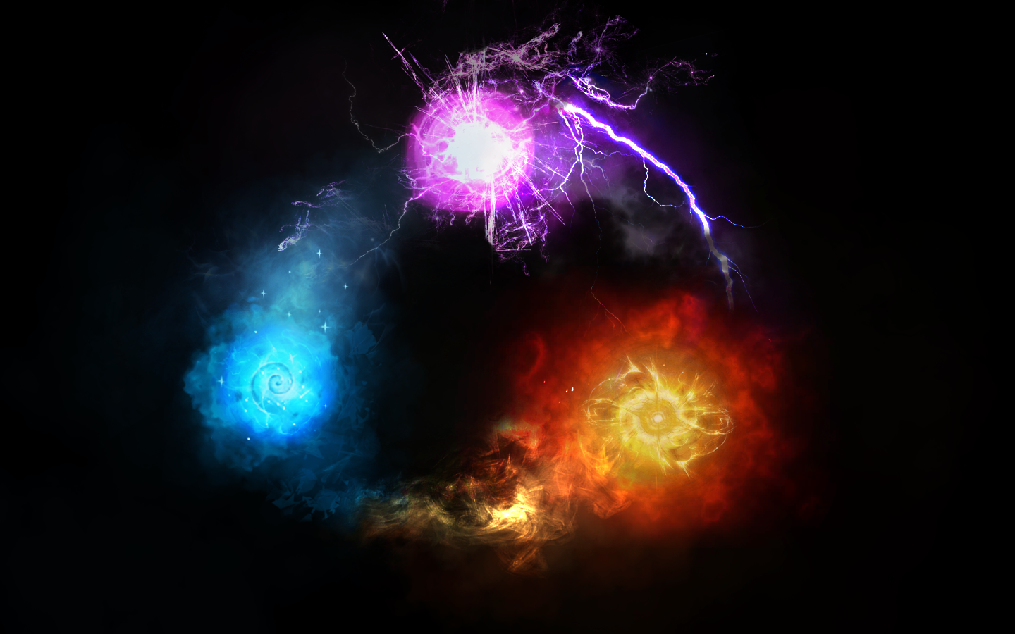 Dota 2 Wallpapers: Dota2 Wallpaper - Invoker Quas Wex Exort by ~Satanbanan