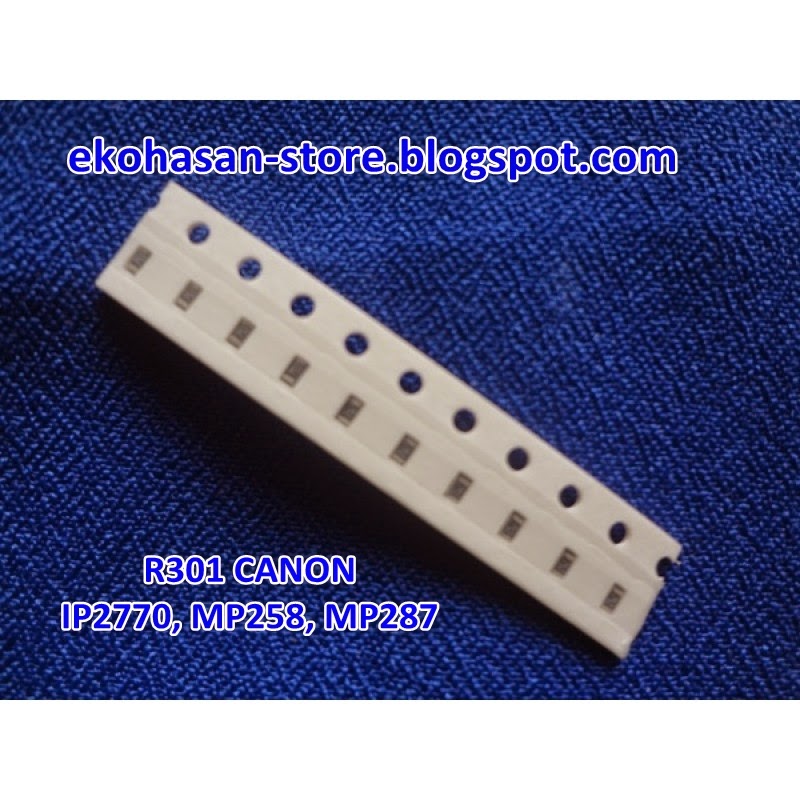 Resistor R301 Canon ip2770, MP258, MP287 Error B200 / P10