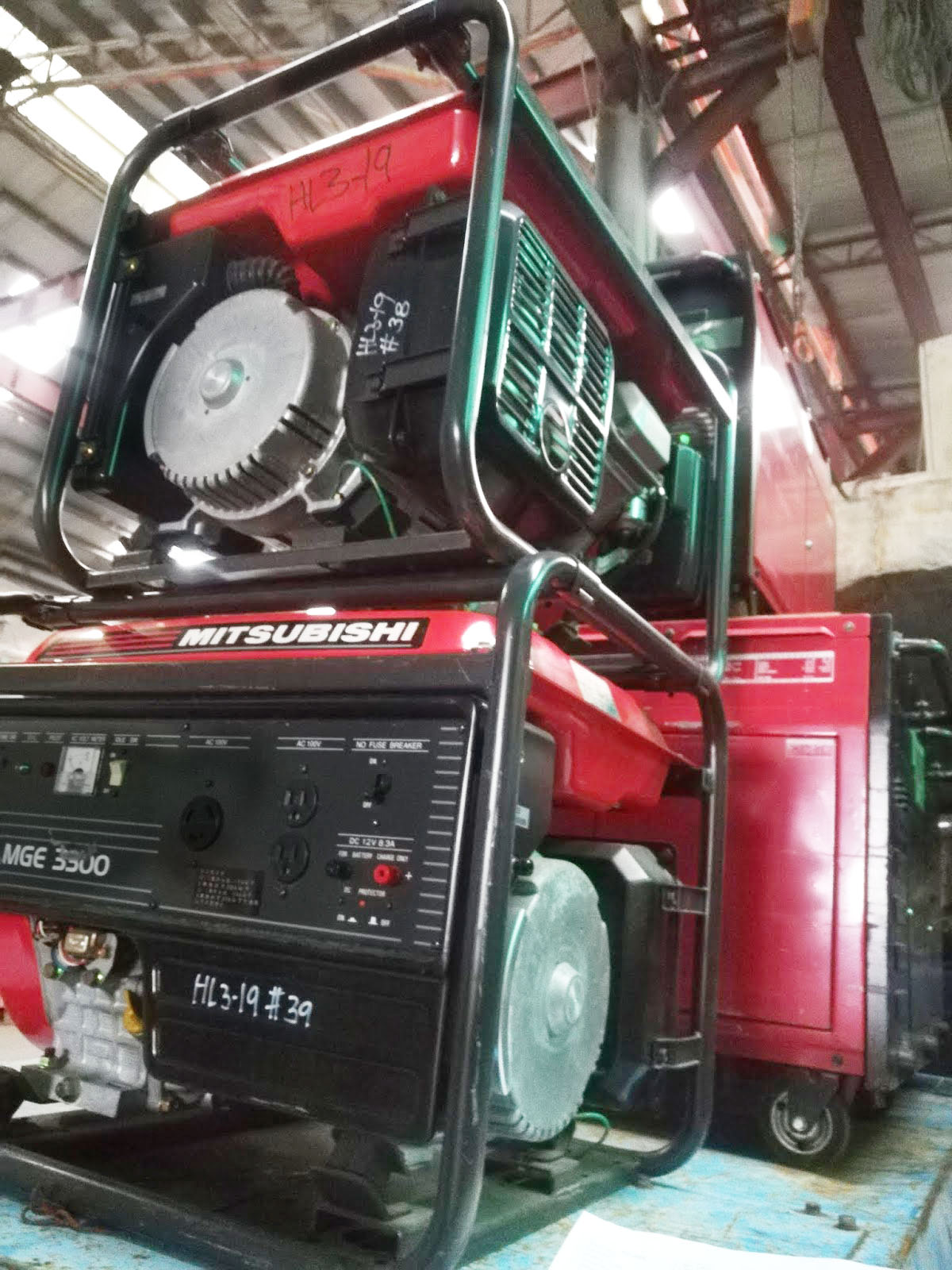 Products: Generator Mitsubishi 3.3 kva from Japan