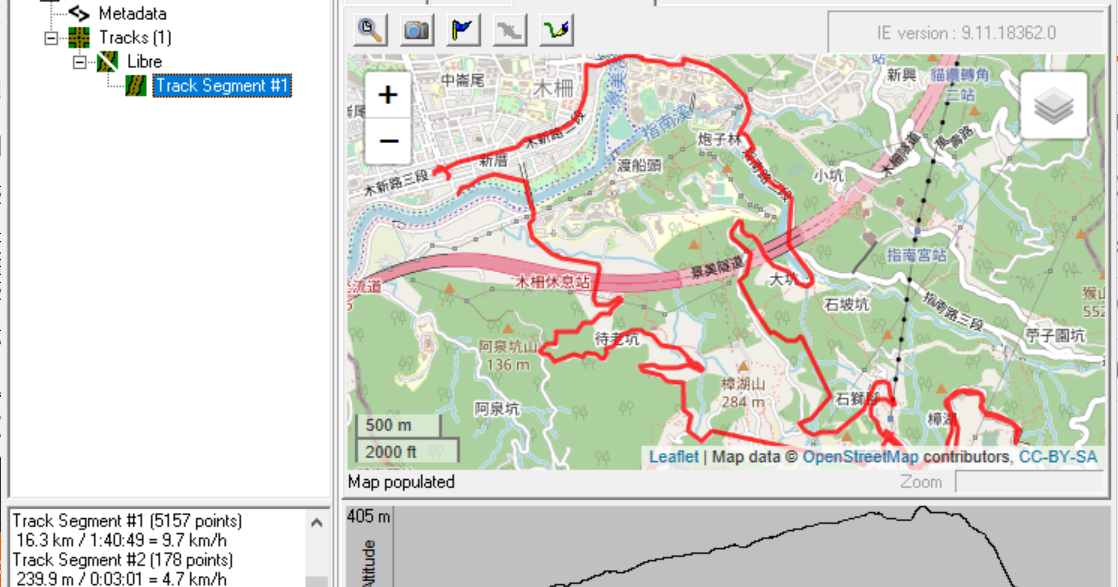 朱式幸福: 使用GPX Editor 編修 GPX 檔