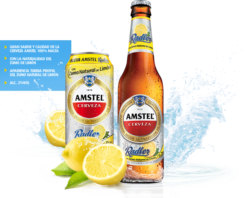 El arte de la cerveza: Cervezas españolas: Amstel Radler
