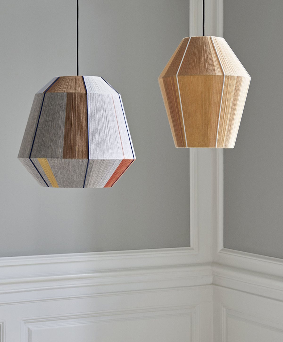 fort & field: WOVEN STRING LAMPS