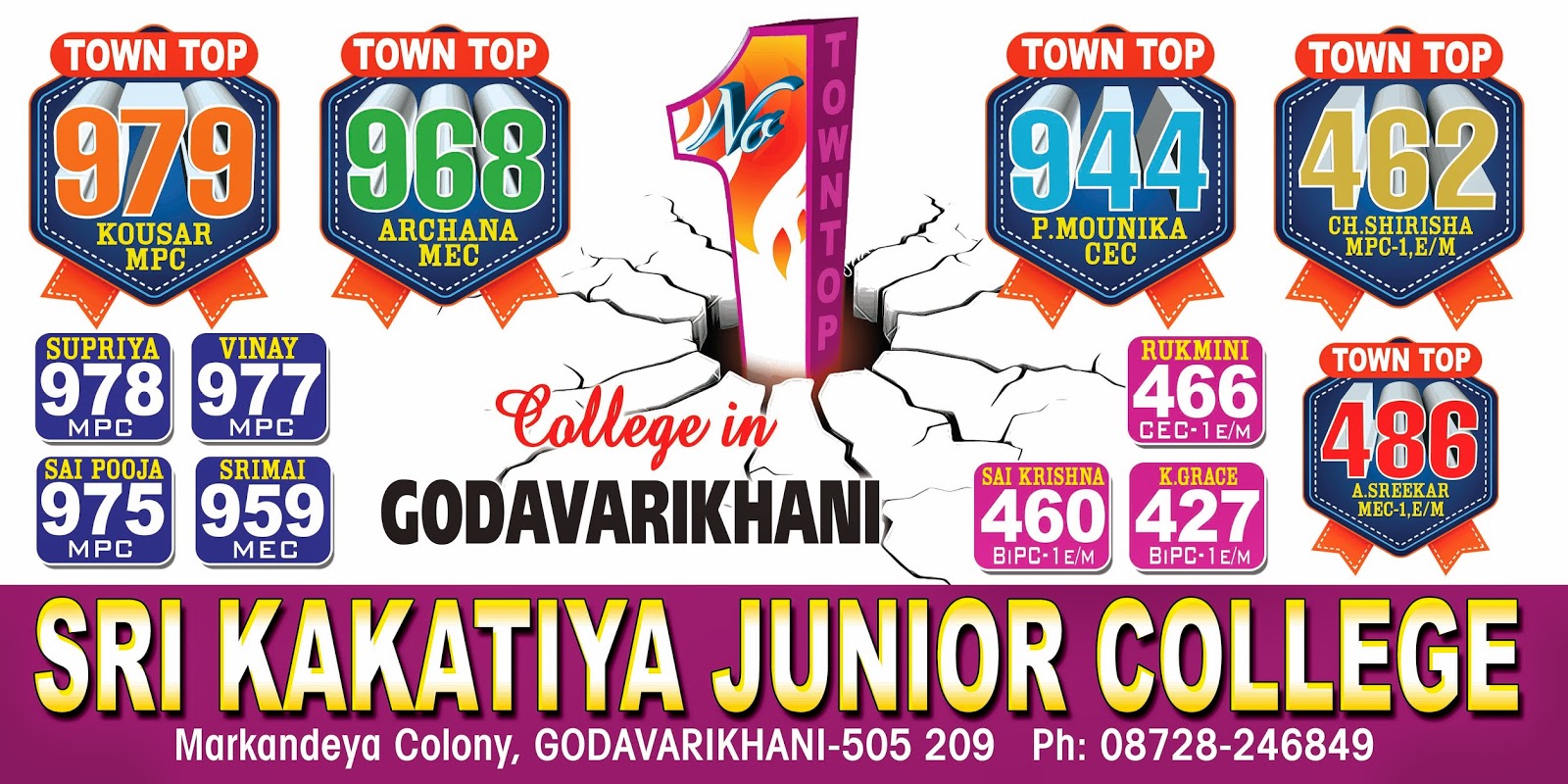 10x20 school hoarding designs | naveengfx