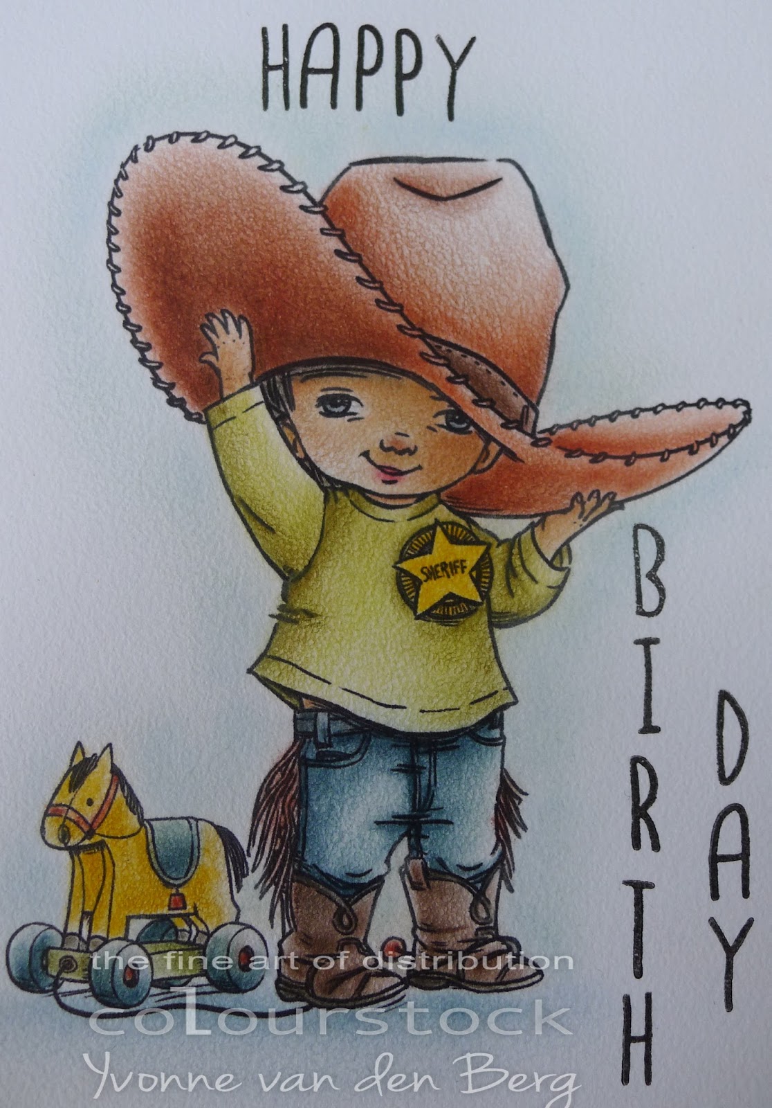 Colourstock: Happy Birthday Sheriff