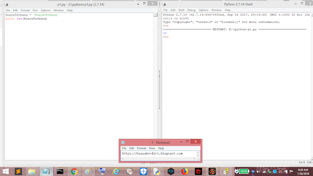 5.Belajar Bersama Python | len Python