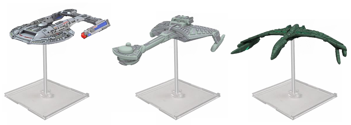 The Trek Collective: Ship bits: Attack Wing ships, DST sounds, bobbling ...