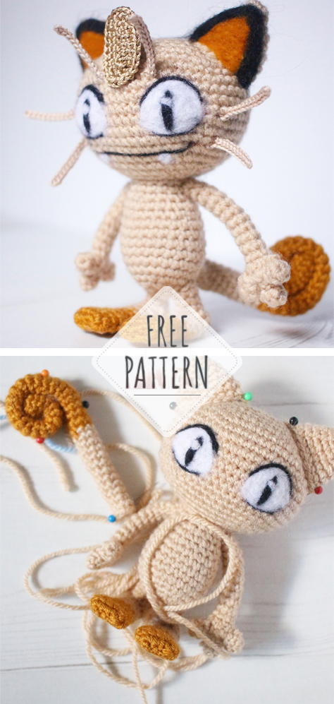 Musings of an Average Mom: Free Pokemon Crochet Patterns - Part 2