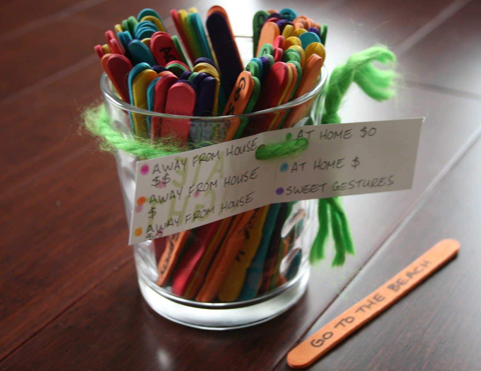 Doodles and Dessert: Date Night: Glass of Popsicle Dates