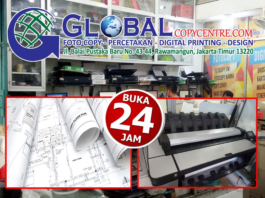 Jasa Print dan Plot A0, A1, A2 Super Besar di Jakarta - Global Printing ...