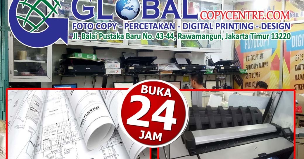 Jasa Print dan Plot A0, A1, A2 Super Besar di Jakarta - Global Printing ...