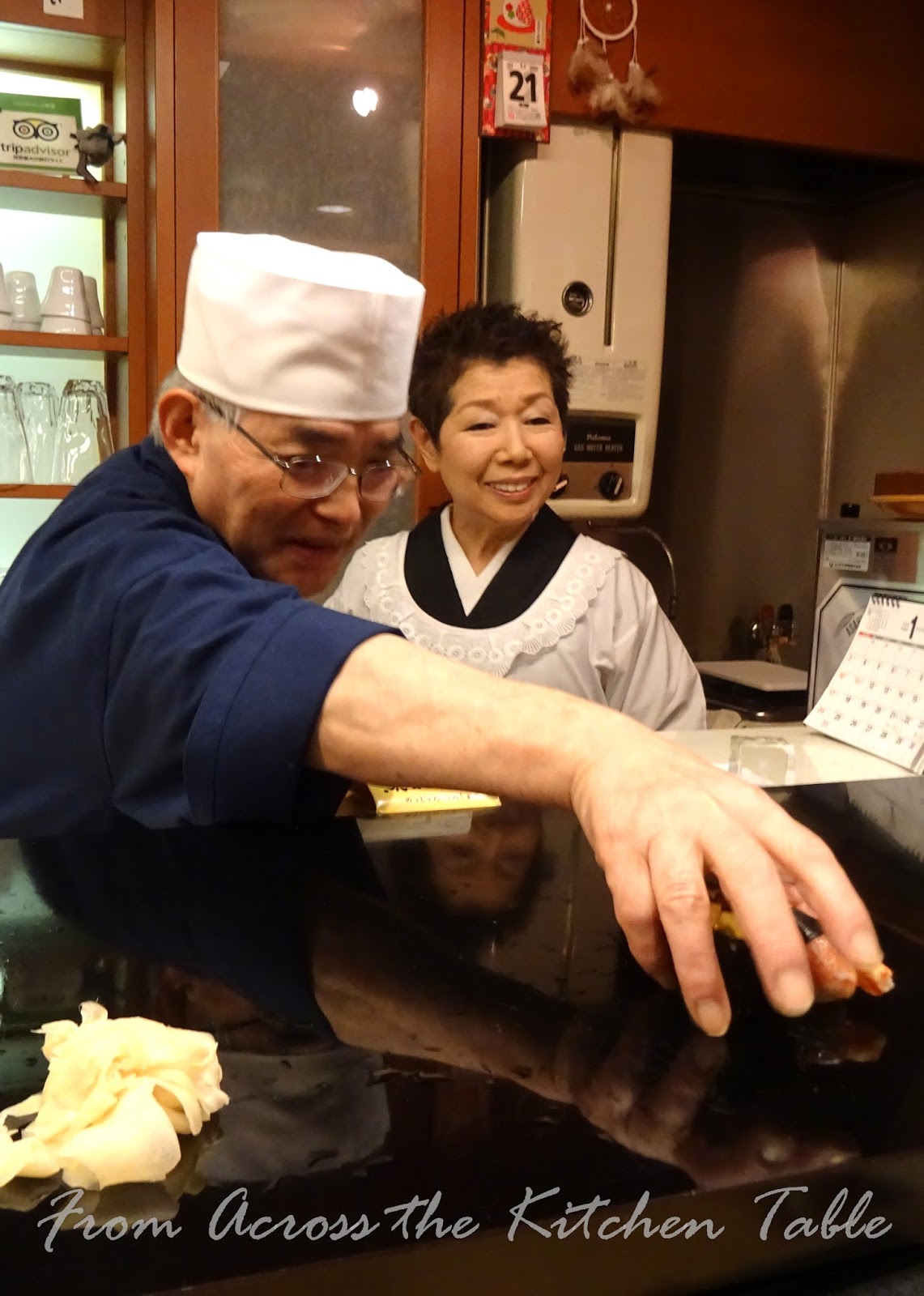From Across the Kitchen Table: Sushi Ippei, Kanazawa, Japan