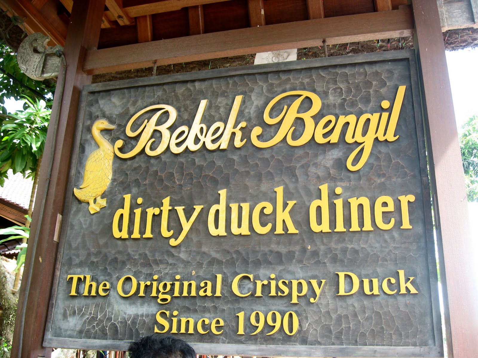 Dirty Duck: Dirty Duck Diner Restaurant Ubud Bali