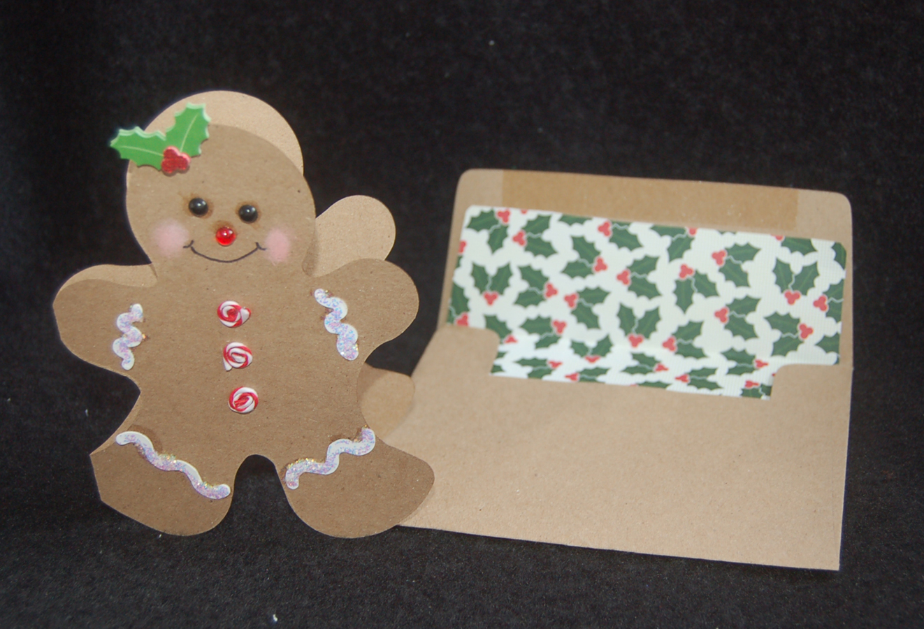 Lynn's Craft Blog: Gingerbread Cards and Tag