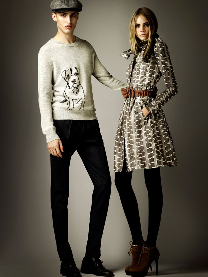 Smartologie: Burberry Pre-Fall 2012 Collection - Model: Cara Delevingne