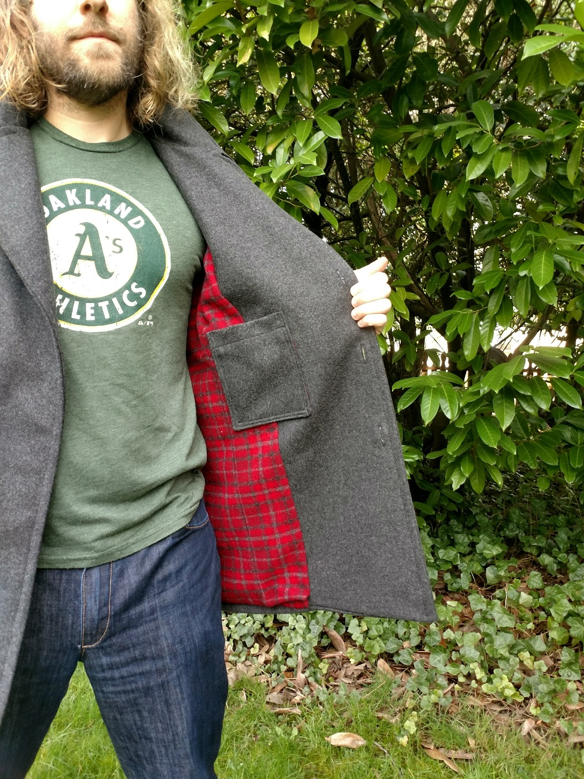 Completed: Goldstream Peacoat by Thread Theory Designs