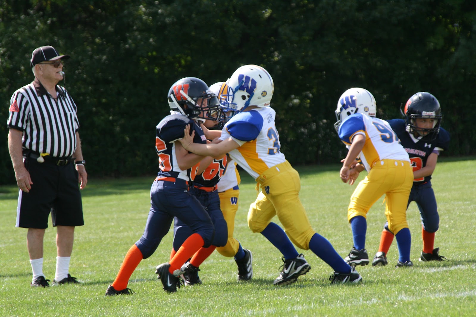 Wheaton Rams Team Black 73lbs: Wheaton Bowl vs. Warren