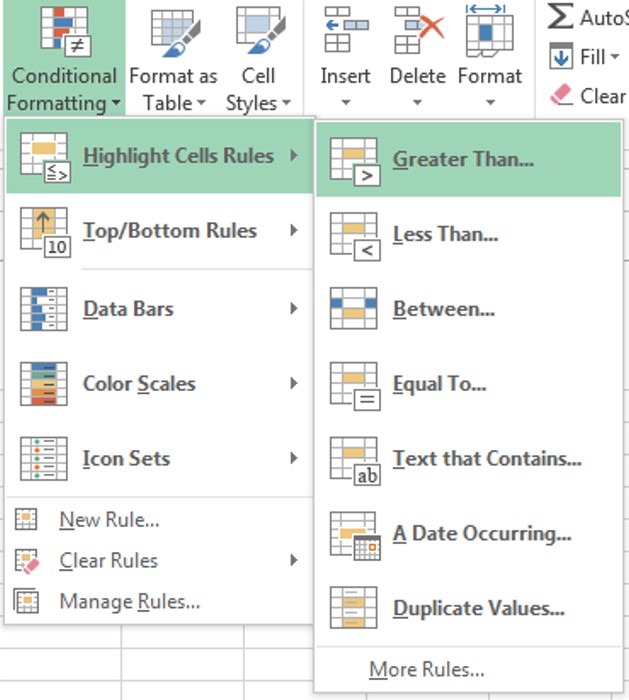 Computer Knowledge: Conditional Formatting
