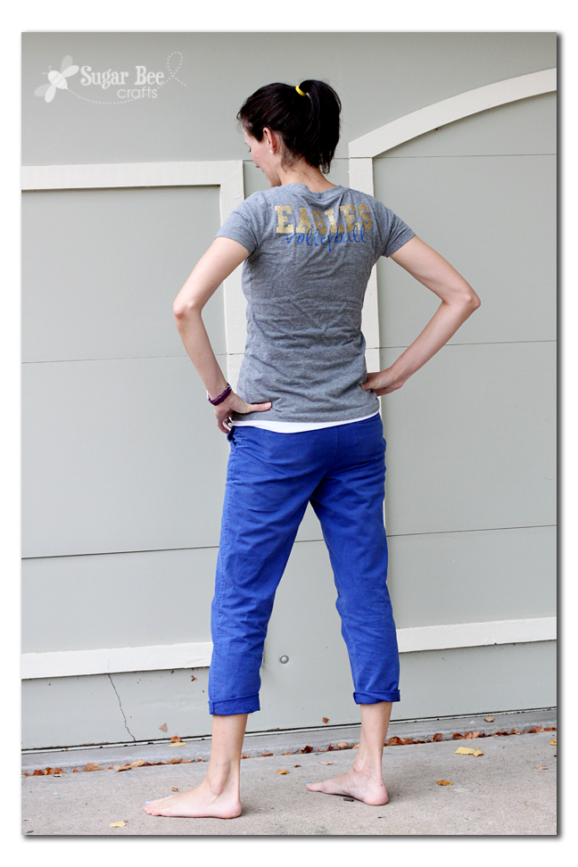 DIY School Spirit Shirt - Sugar Bee Crafts