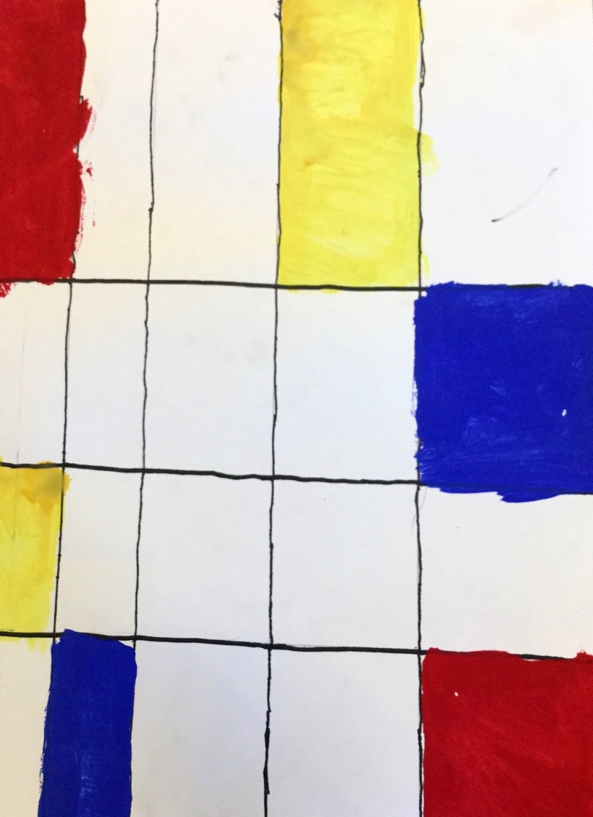 PCCS Art: Piet Mondrian and Lines