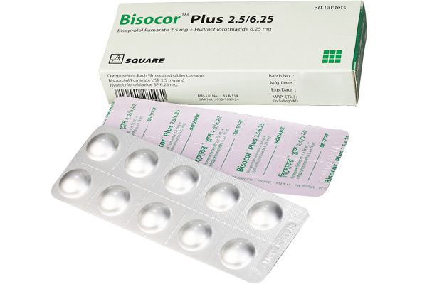 Bisocor-plus (Bisoprolol fumarate + Hydrochlorothiazide ...