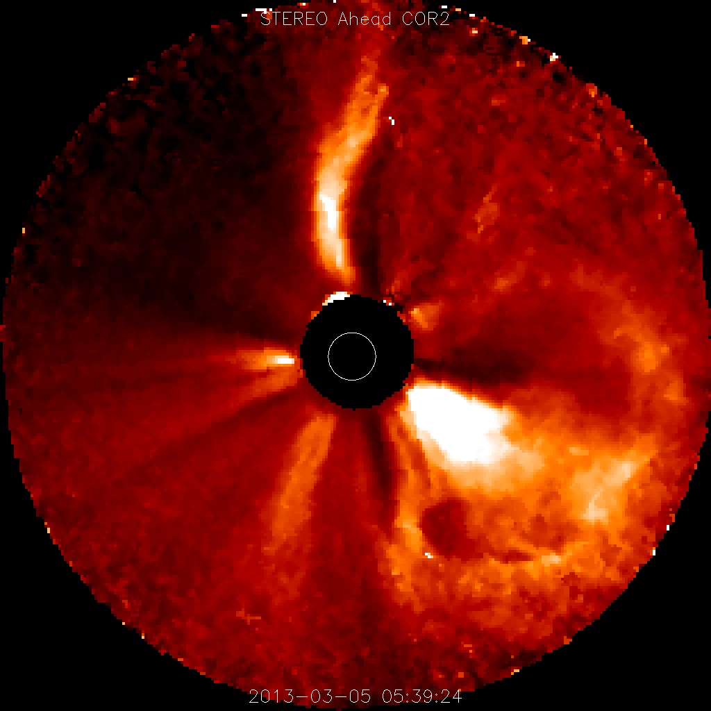 My Solar Alerts: Massive solar flare and CME from old Sunspot 1678