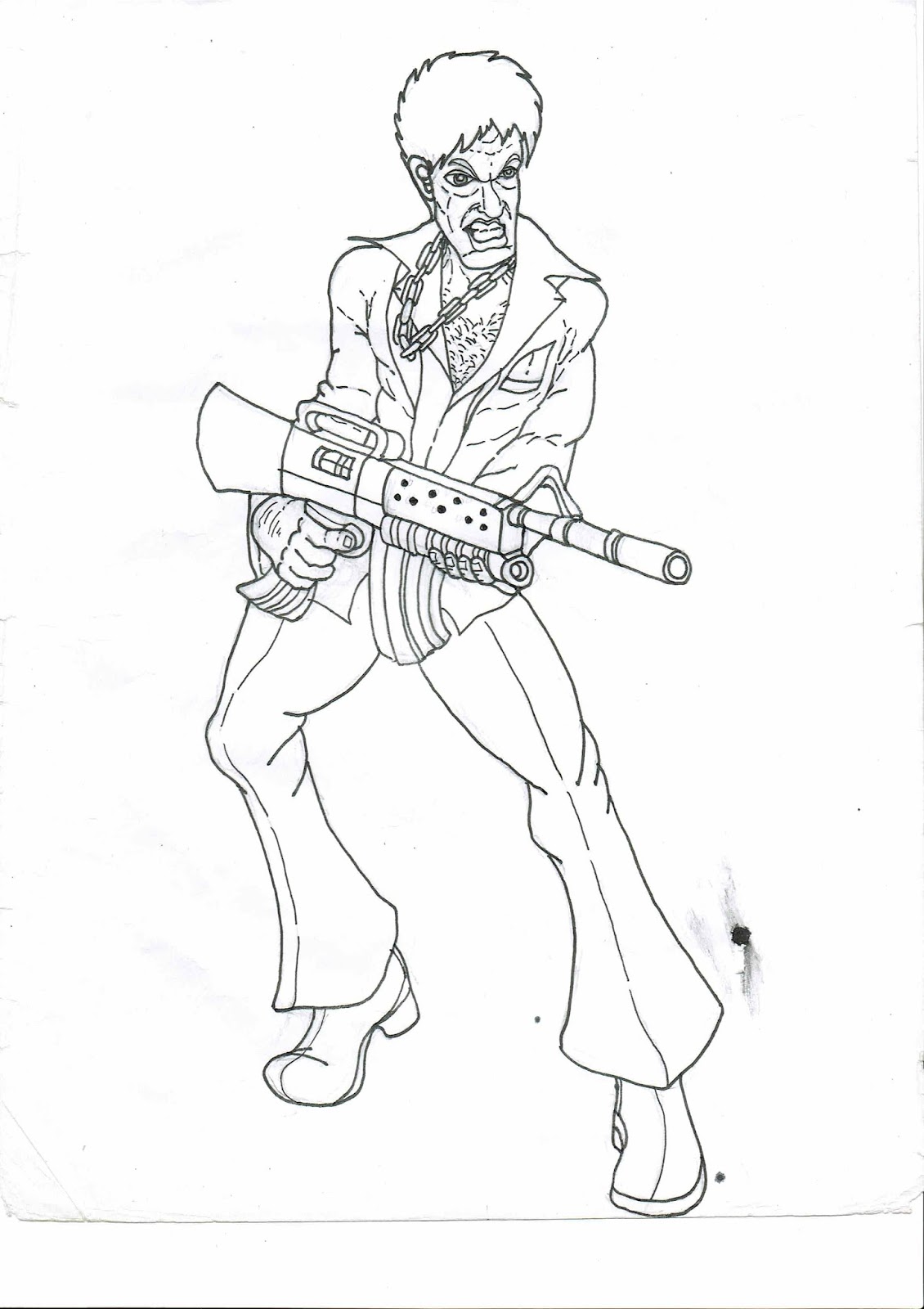 ...Welcome To The Dm3DRev Studeos Blog...: Traditional Art Remake of ...