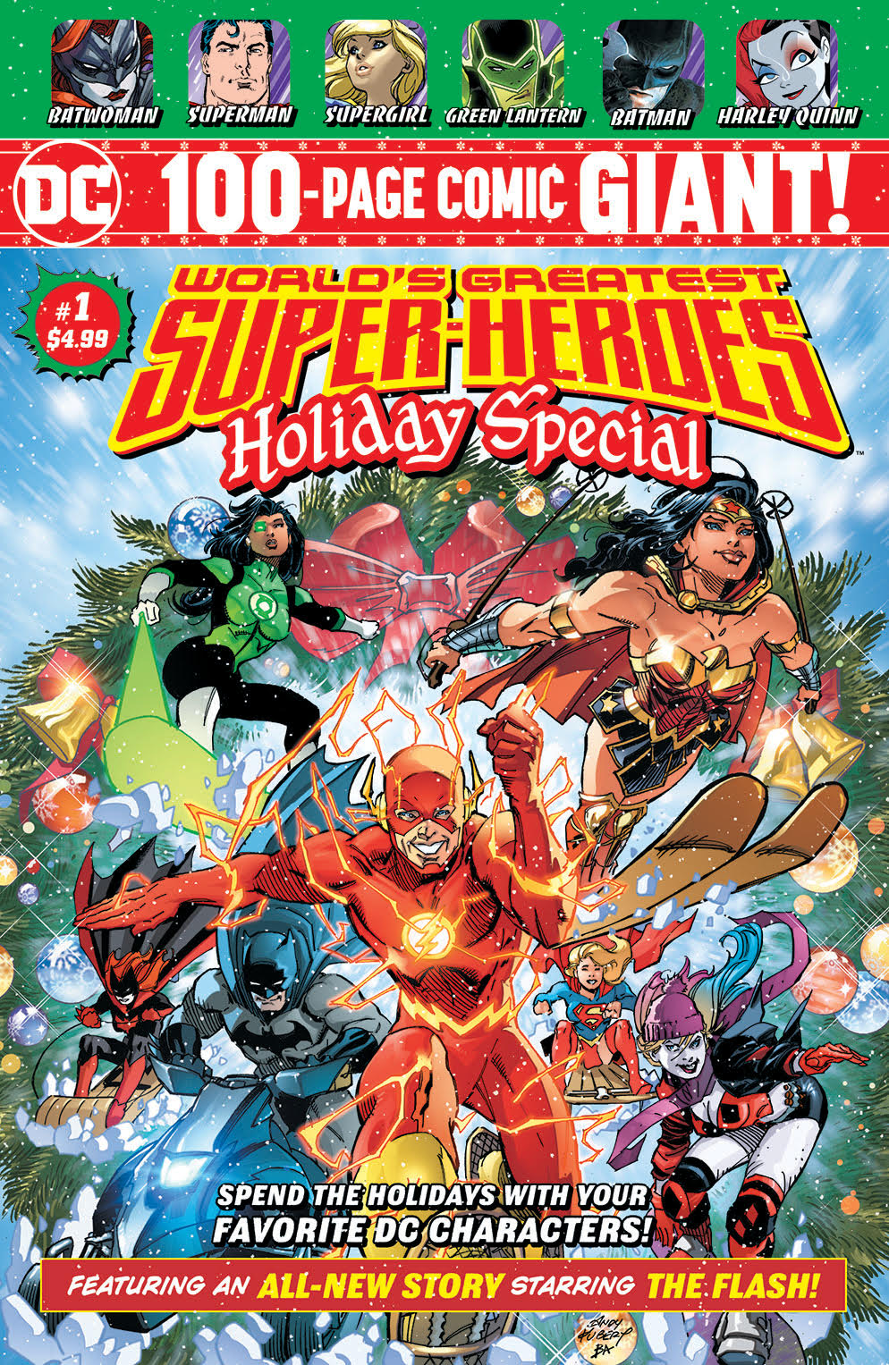 Weird Science DC Comics: THE WORLD'S GREATEST SUPER-HEROES! HOLIDAY ...