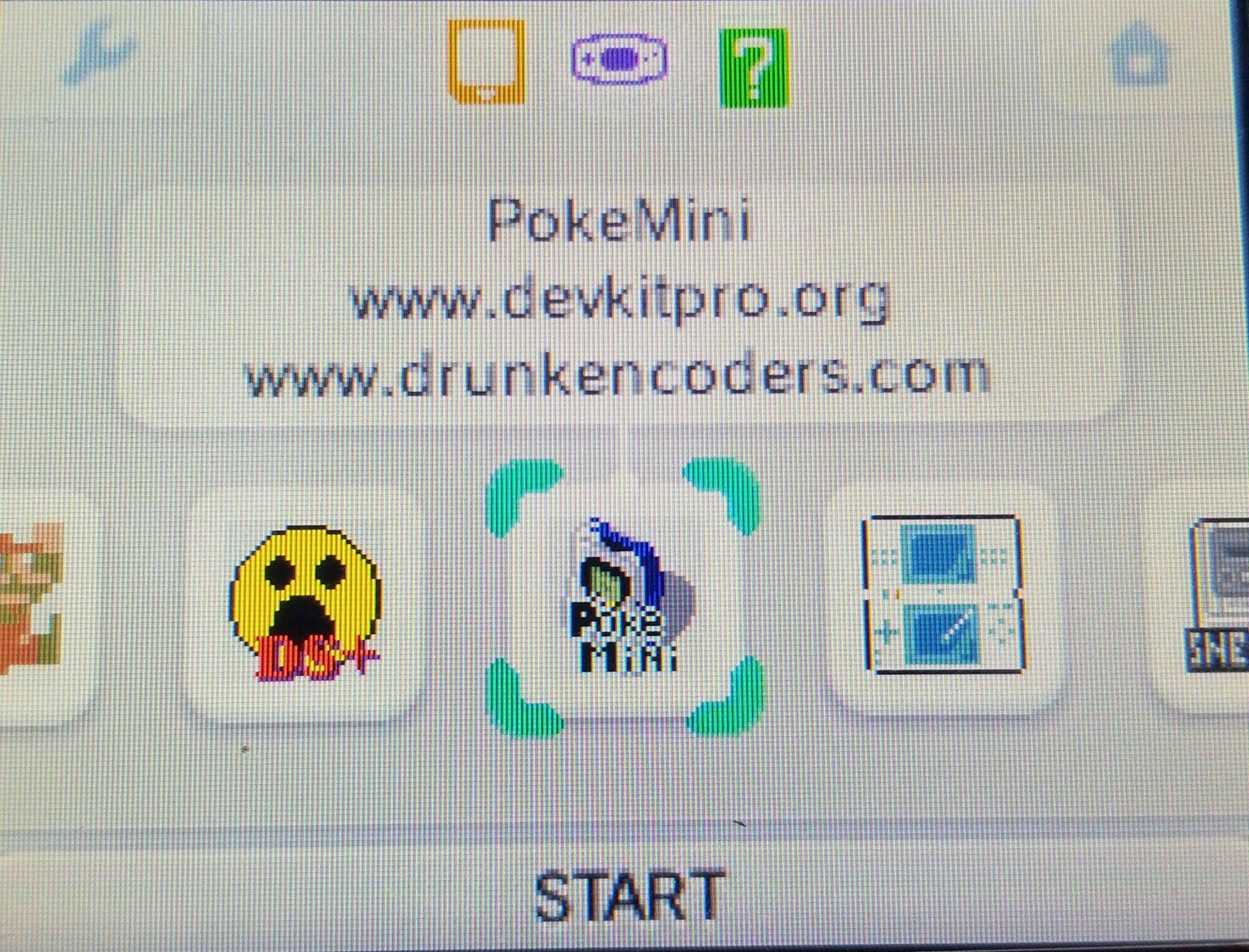 DSi＆3ds ポケモンミニエミュレータPokeMini DS紹介