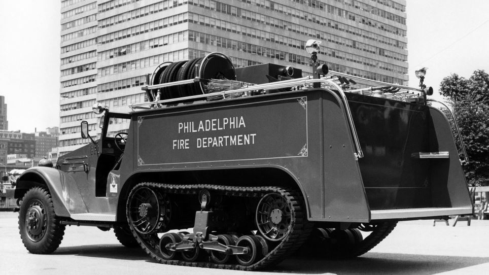 Just A Car Guy: A half track fire engine? In Philly? WTH? (Shas finds ...