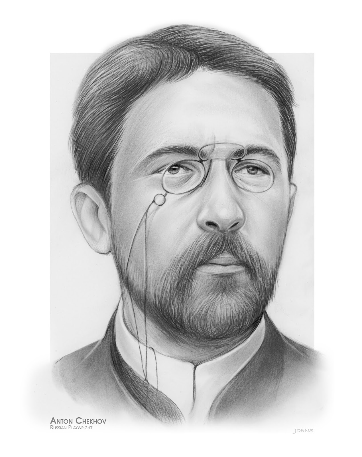 Sketch of the Day: Anton Chekhov