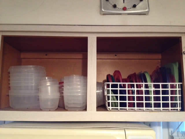 Novice Venice: Tupperware Organization