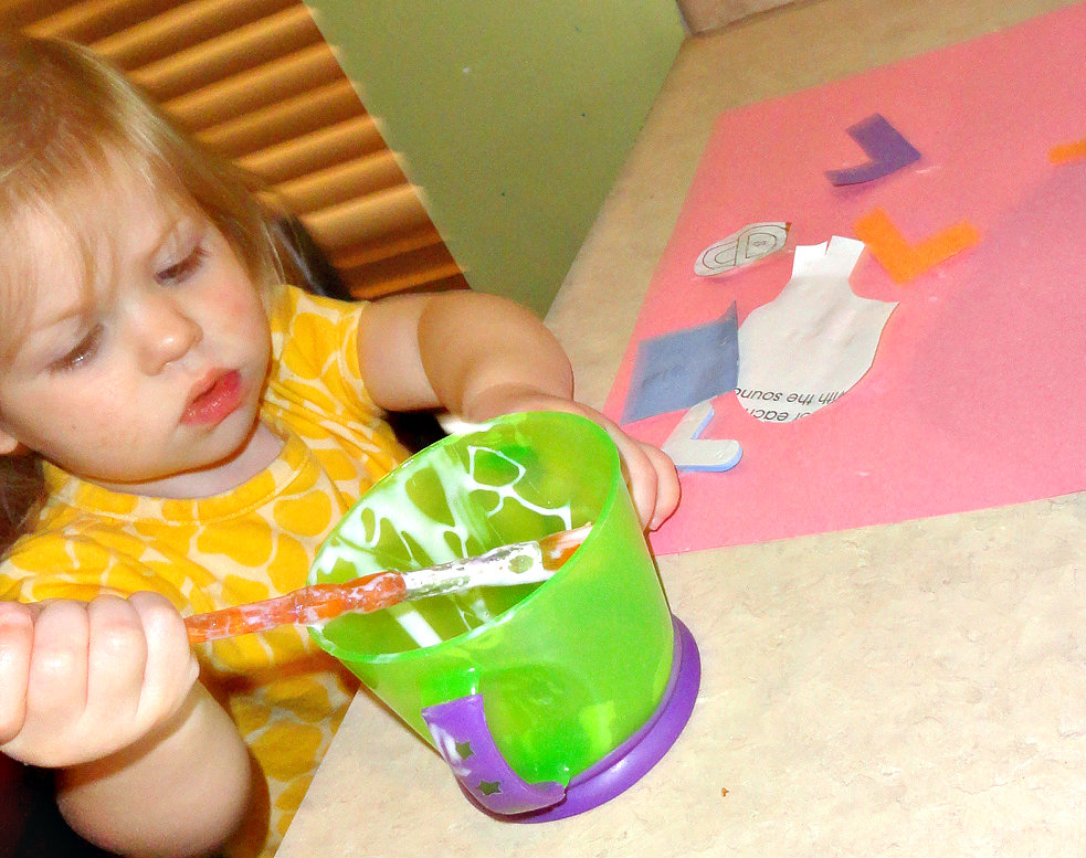 Create, Play, Teach: Letter L collage