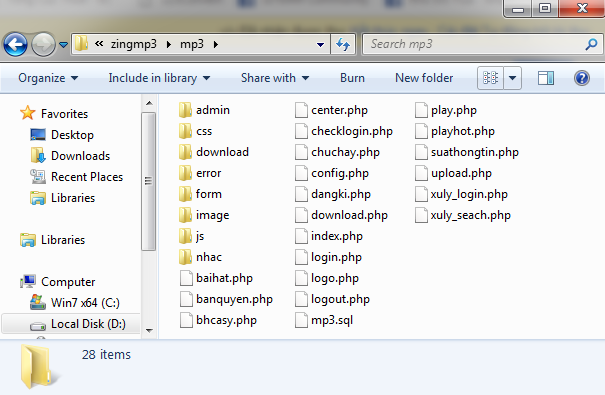 Share Source Mã Nguồn Web Nhạc Zing Mp3 Full PHP & MySQL - KỸ NĂNG MỚI