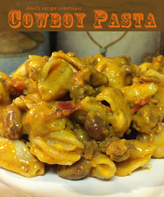 Dani's Recipe Creations: Dani's Cowboy Pasta