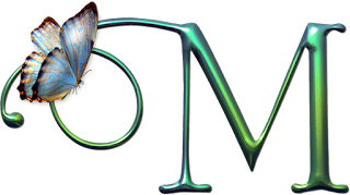 Bellísimo Alfabeto con Mariposas. - Oh my Alfabetos!