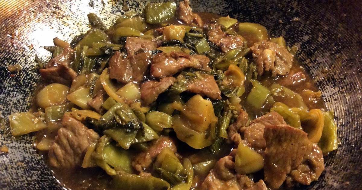 COOK WITH SUSAN: Chinese Sweet and Sour Pork with Sin Choy