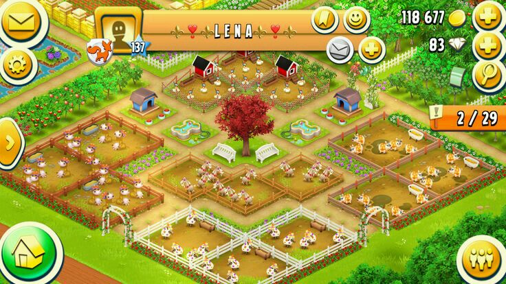 Dawonlod Hay Day (MOD, Unlimited Gems/Seeds/Coins)