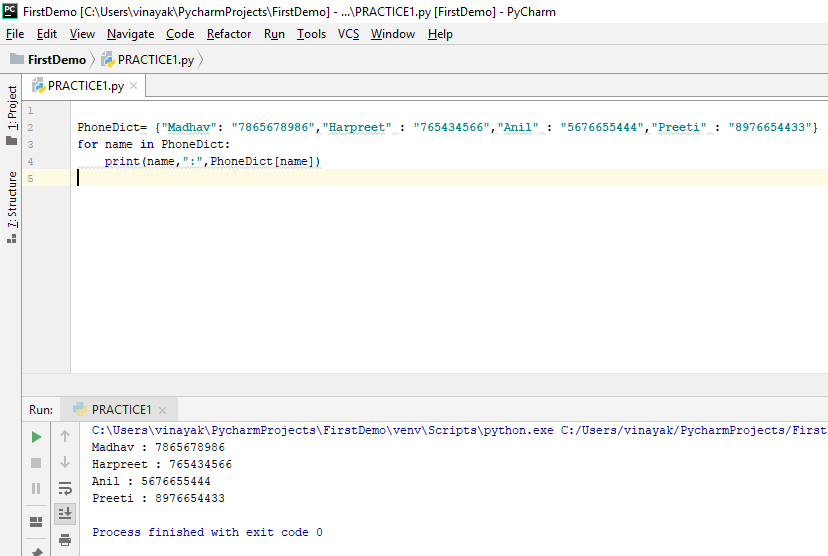 Programming with aarti: Python list of dictionaries | Python 3 ...