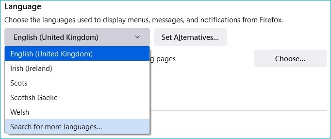 Scottish GENES: Change your Firefox language settings to Scots or ...