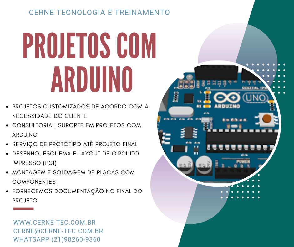 Cerne Tecnologia e Treinamento: Desenvolvimento de Projetos com Arduino